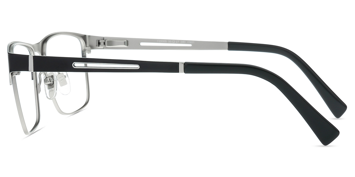 Men's full frame metal eyeglasses | Firmoo.com