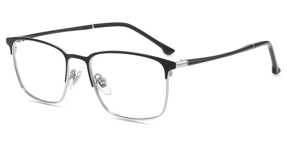Men's full frame Metal eyeglasses | Firmoo.com