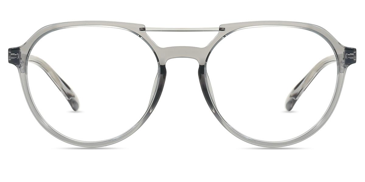 Unisex full frame mixed material eyeglasses | Firmoo.com