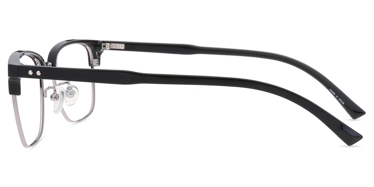 Unisex full frame mixed material eyeglasses | Firmoo.com