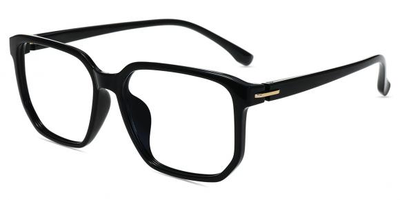 Occhiali da vista Unisex S0827 | Occhiali Quadrati Matt,Neri in Tr ...