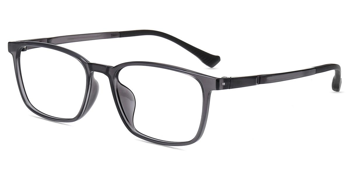 Men Glasses Medium UL74278 | Grey ULTEM Rectangle Frame | Firmoo UK