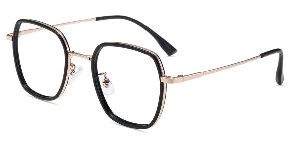 Women's full frame TR&Metal eyeglasses | Firmoo.com