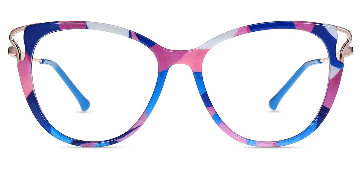 Women's full frame TR & Metal eyeglasses | Firmoo.com