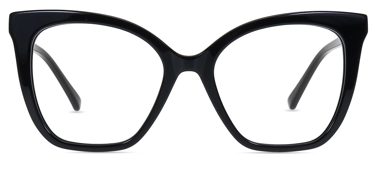 Women Glasses Medium Shirley20209 Black Acetate Cat Eye Frame Firmoo Uk