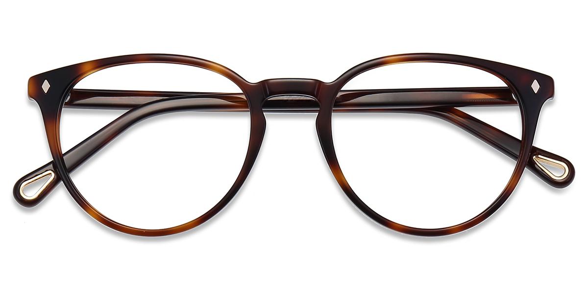 Occhiali da vista Unisex AC69916 | Occhiali Ovali Tartarugati in ...