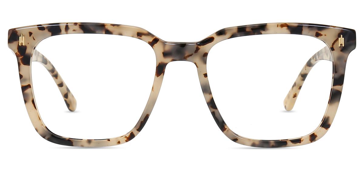 Lunettes de vue Unisexe Lindsay20516 | Écaille de tortue,Ivoire Acétate ...