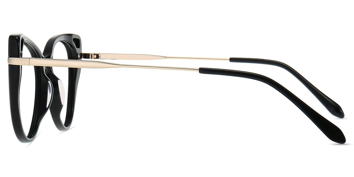 Women Glasses Medium Lindsay20512 Black Acetate Cat Eye Frame Firmoo Uk