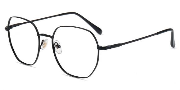 Unisex full frame Metal eyeglasses
