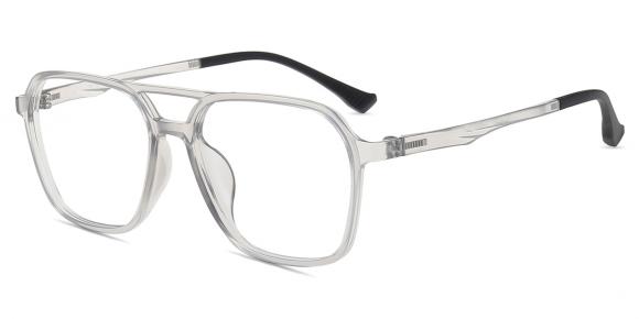 Men Glasses Medium UL28571 | Clear Grey ULTEM Aviator Frame | Firmoo UK
