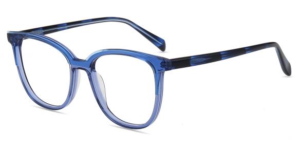 Gafas Graduadas Unisex AC62672 | Gafas De Pasta Azules,Claras Con ...