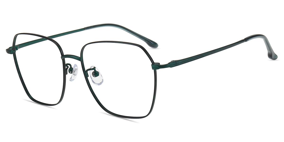 Unisex full frame Titanium eyeglasses | Firmoo.com