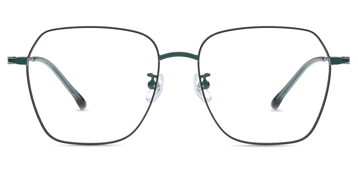 Unisex full frame Titanium eyeglasses | Firmoo.com