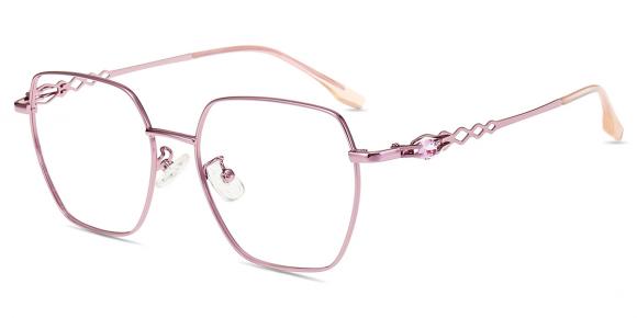 Women's full frame Metal eyeglasses | Firmoo.com
