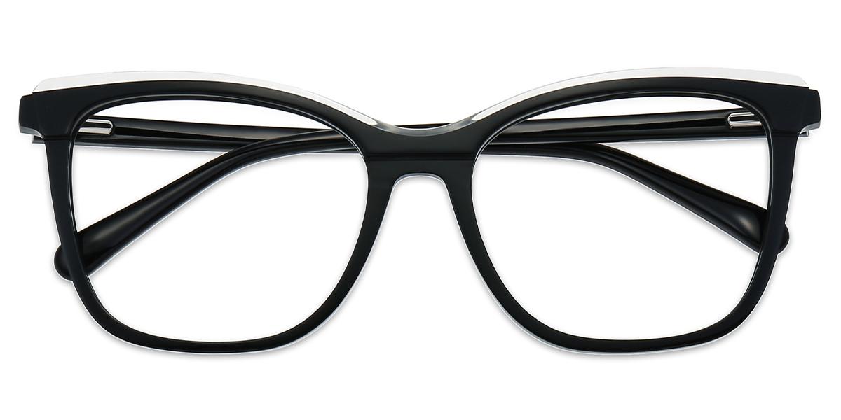 Gafas Graduadas Mujer AC14353 | Gafas De Pasta Negras,Claras Con ...