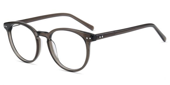 Unisex Glasses Small AC04509 | Clear Green Acetate Round Frame | Firmoo UK