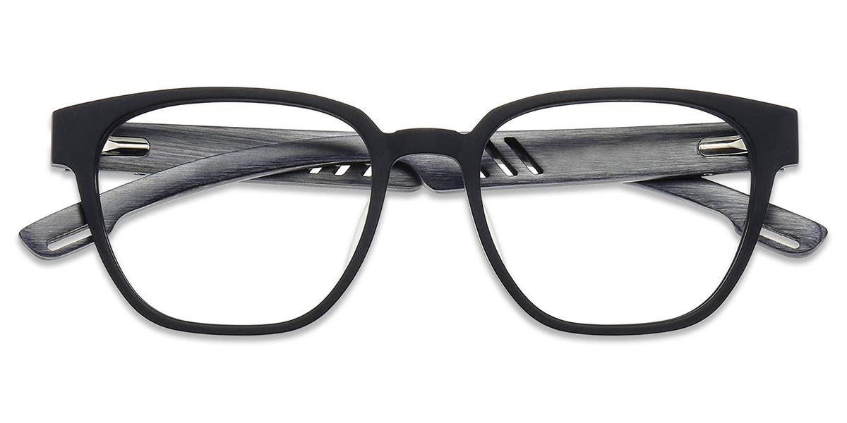 Occhiali da vista Unisex AC99887 | Occhiali Quadrati Matt,Neri in ...