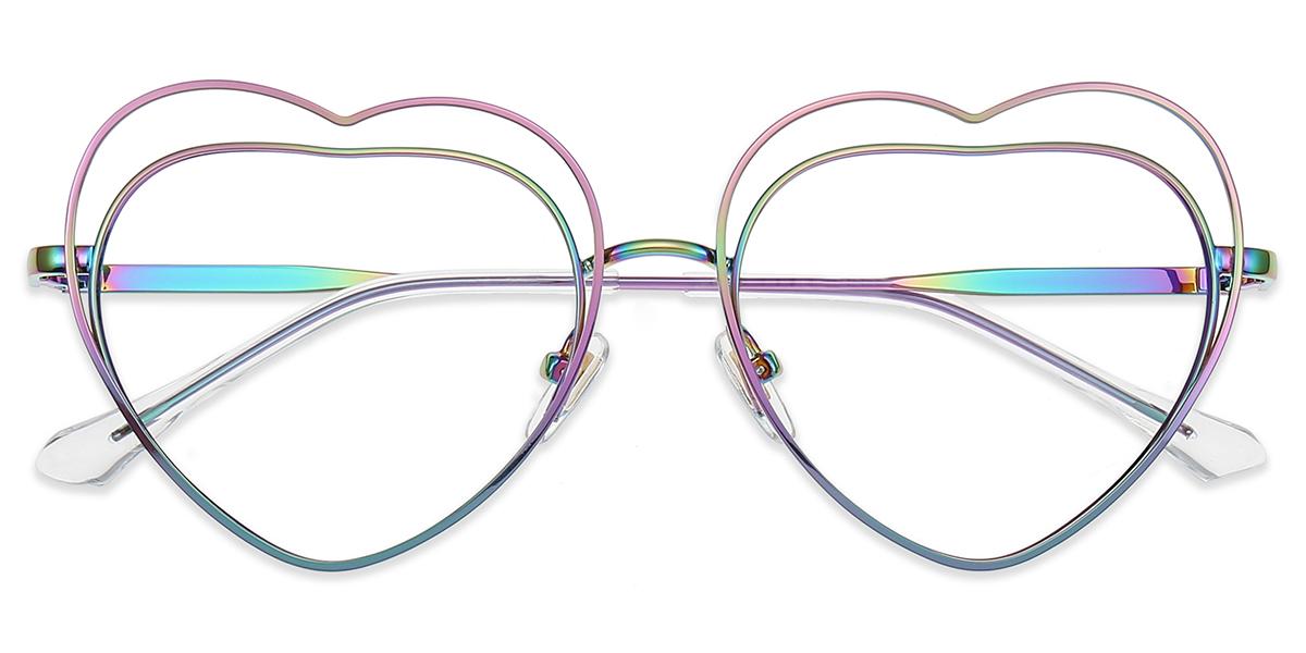 Women's full frame Metal eyeglasses | Firmoo.com.au