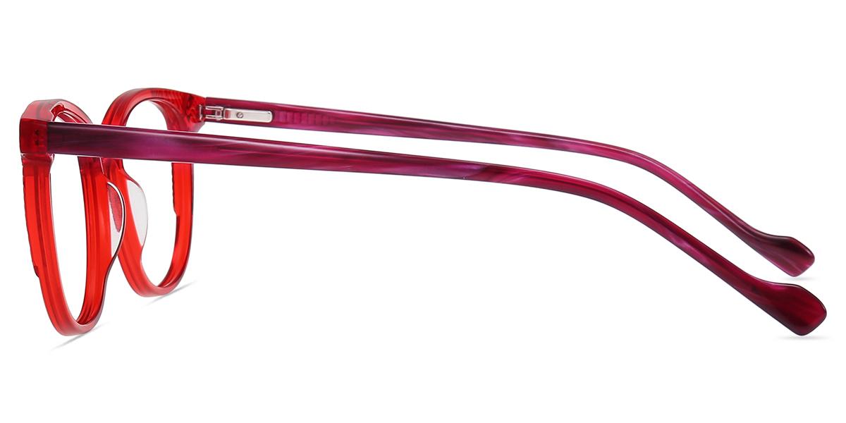 Gafas Graduadas Unisex AC82426 | Gafas De Pasta Rojas Con Montura ...