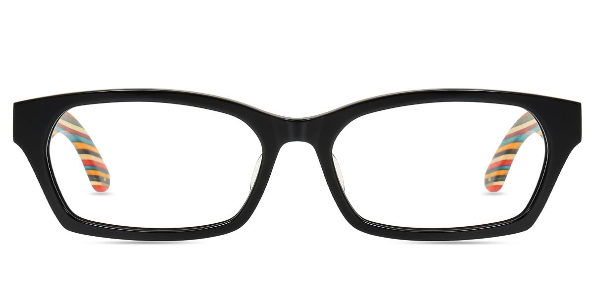 Unisex full frame Acetate eyeglasses | Firmoo.com