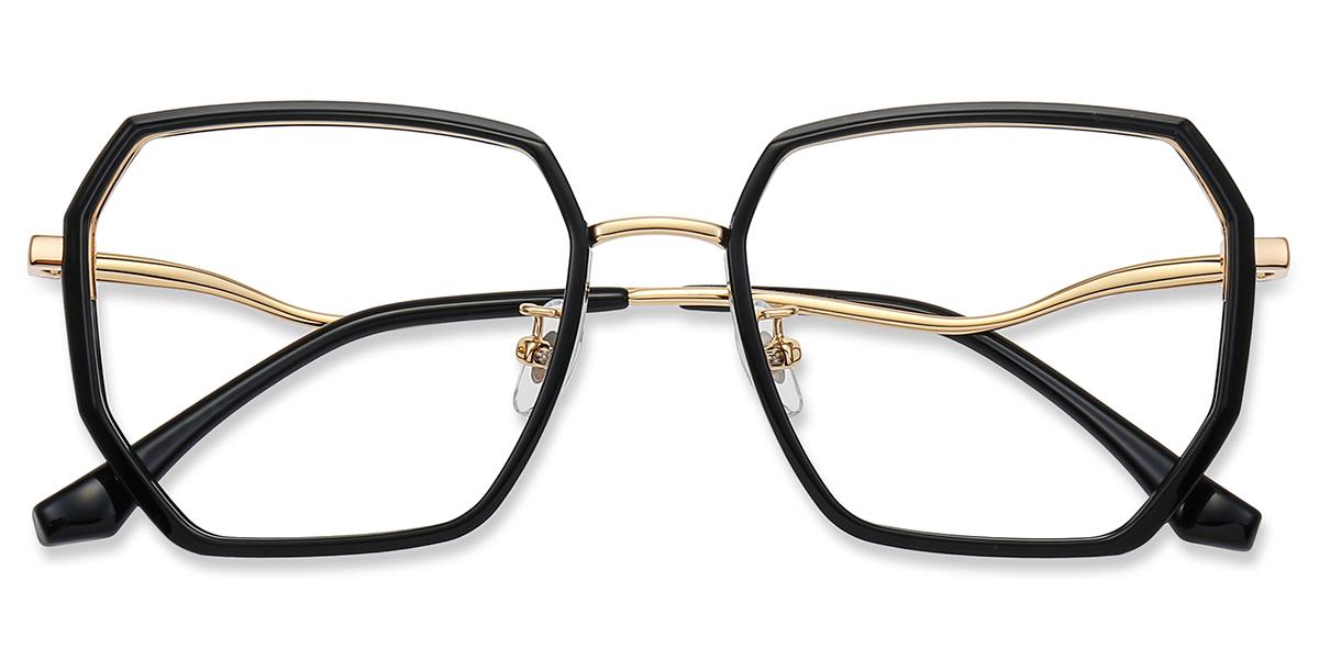 Unisex full frame TR & Metal eyeglasses | Firmoo.com