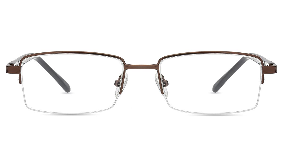 Gafas Graduadas Hombre M65696 | Gafas Rectangulares Chocolates Con ...