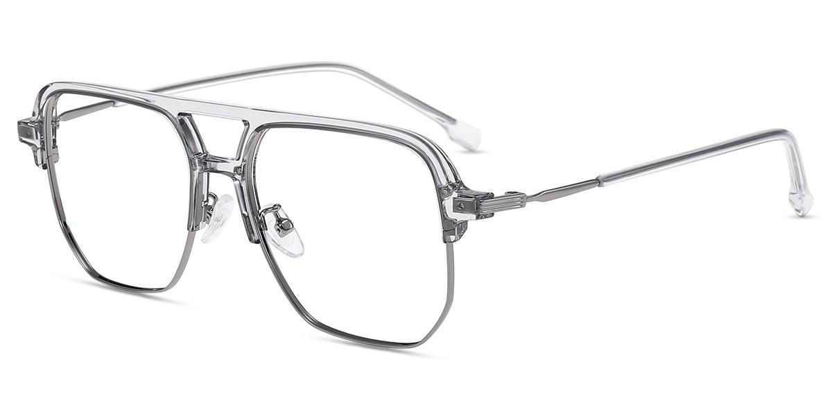 Men's full frame TR & Metal eyeglasses | Firmoo.com