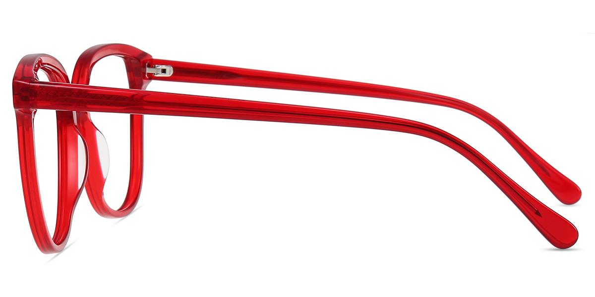 Gafas Graduadas Mujer Shirley21113 | Gafas Cuadradas Claras,Rojas Con ...