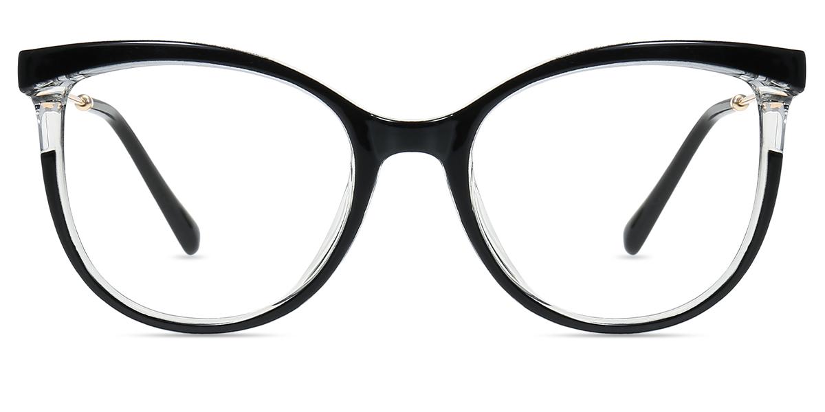 Women's full frame TR & Metal eyeglasses | Firmoo.pt