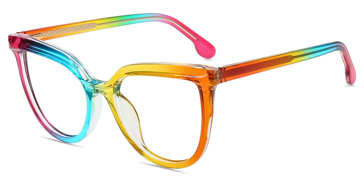 Women Glasses Medium TR44066 | Multicolor Tr Horn-rimmed Frame | Firmoo UK
