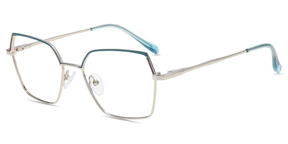 Women's full frame Metal eyeglasses | Firmoo.com