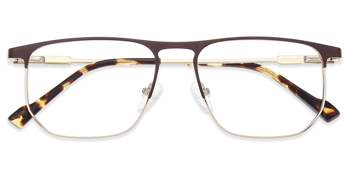 Men's full frame Metal eyeglasses | Firmoo.com