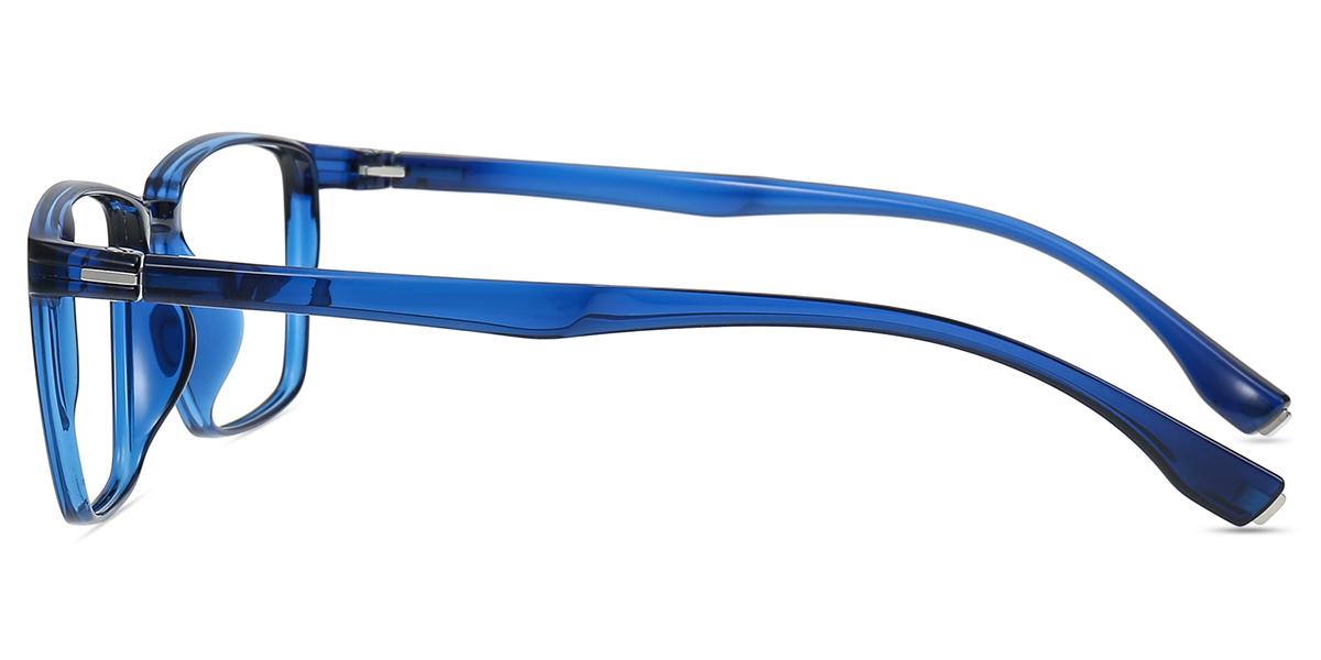 Gafas Graduadas Unisex TR64910 | Gafas Rectangulares Azules Con Montura ...