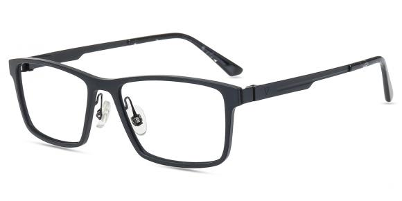 Men's full frame Ultem & Metal eyeglasses | Firmoo.com