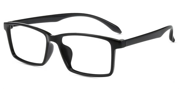 Unisex Glasses Large TR02503 | Grey Clear Tr Rectangle Frame | Firmoo UK