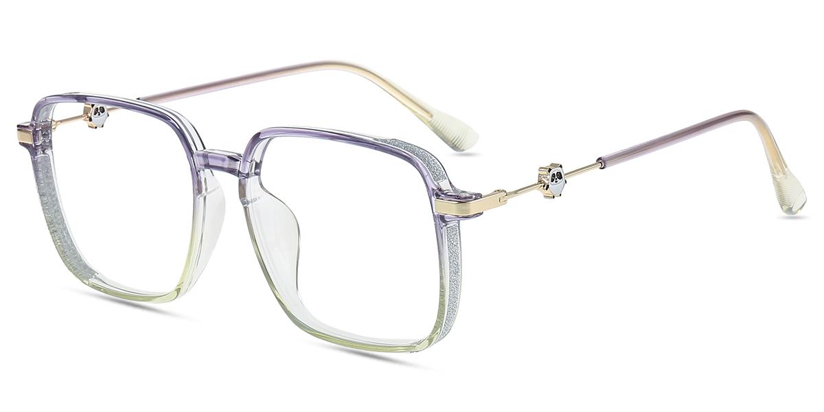 Lentes oftálmicos Mujer TM39234 | con Armazón Grande de Tr ,Metal ...
