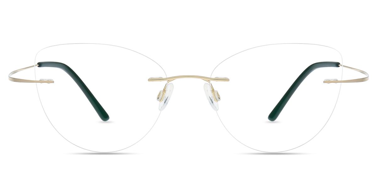 Women's rimless Metal eyeglasses | Firmoo.com