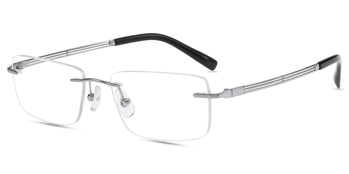 Men's rimless Titanium eyeglasses | Firmoo.com