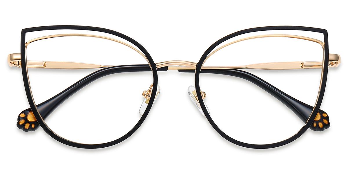 Women's full frame Metal eyeglasses | Firmoo.com