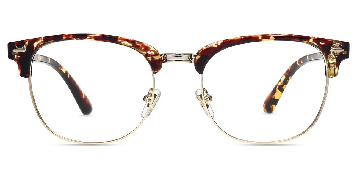 Lentes oftálmicos Unisex Fiona001 | con Armazón Grande de Tr ,Metal ...
