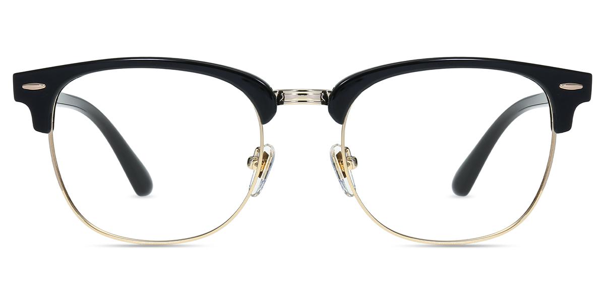 Lentes oftálmicos Unisex Fiona001 | con Armazón Grande de Tr ,Metal ...