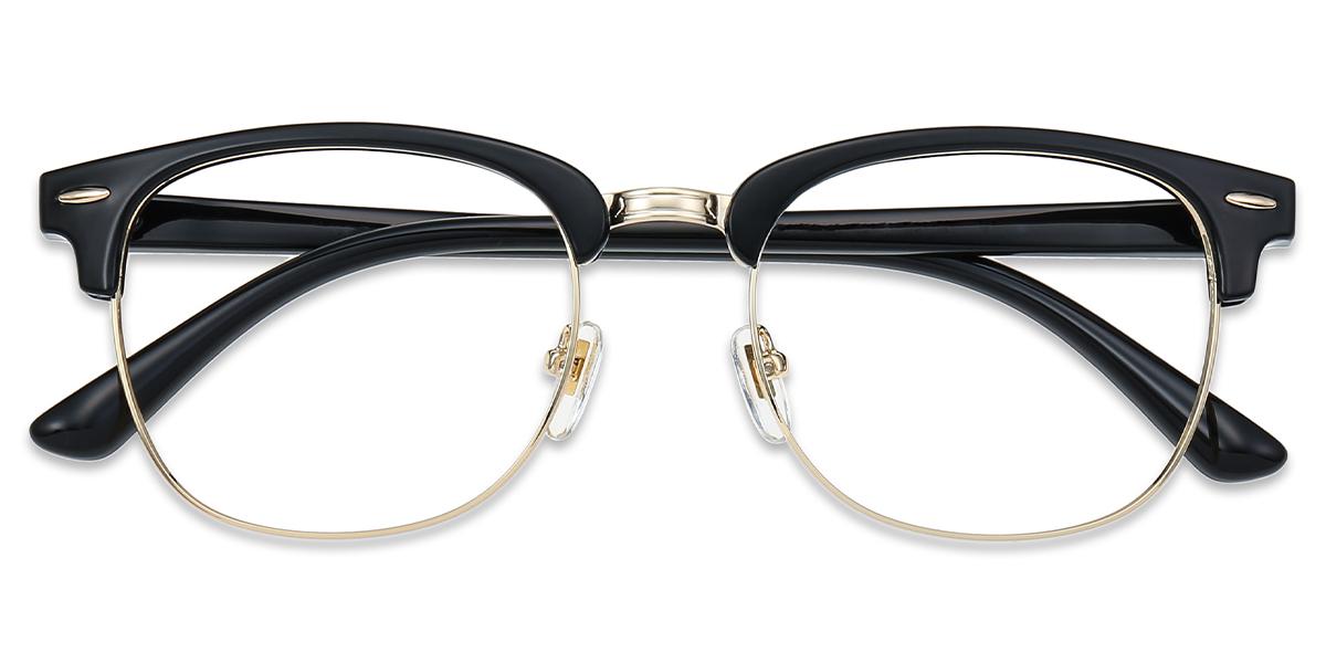 Lentes oftálmicos Unisex Fiona001 | con Armazón Grande de Tr ,Metal ...