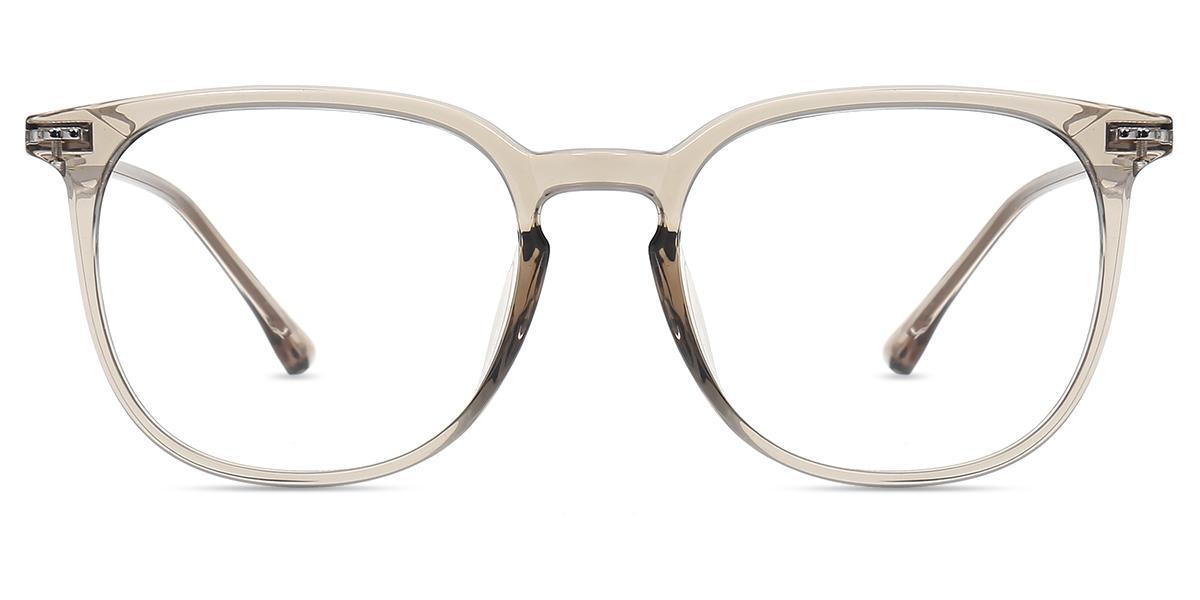 Lunettes de vue Unisexe TR72491 | Clair,Marron Tr Moyen Œil de chat ...