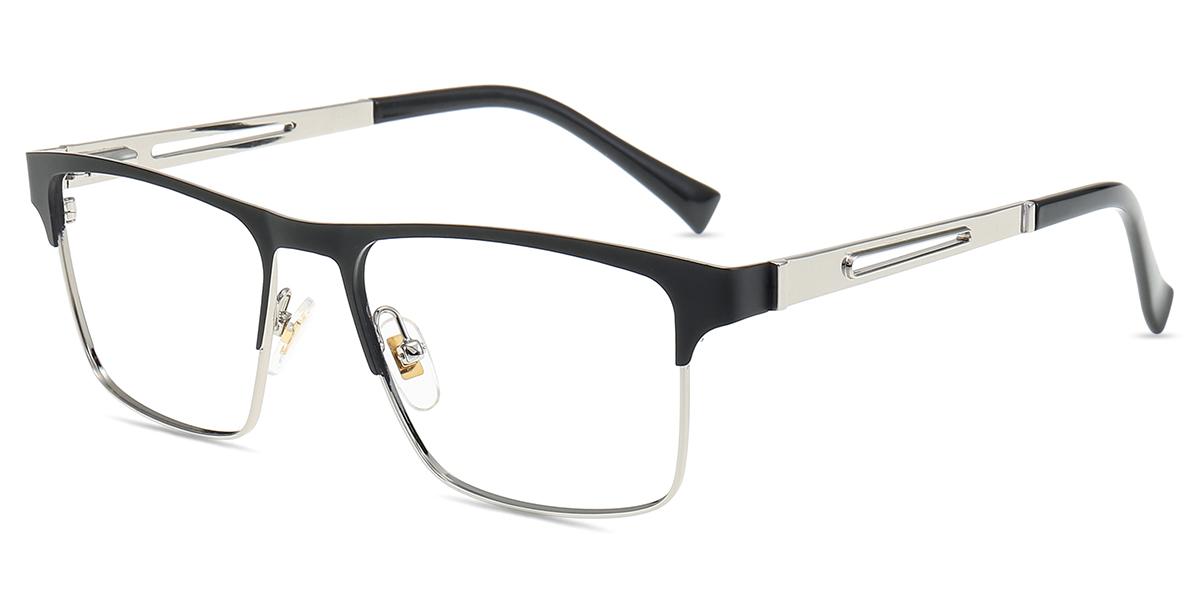 Men's full frame Metal eyeglasses | Firmoo.com