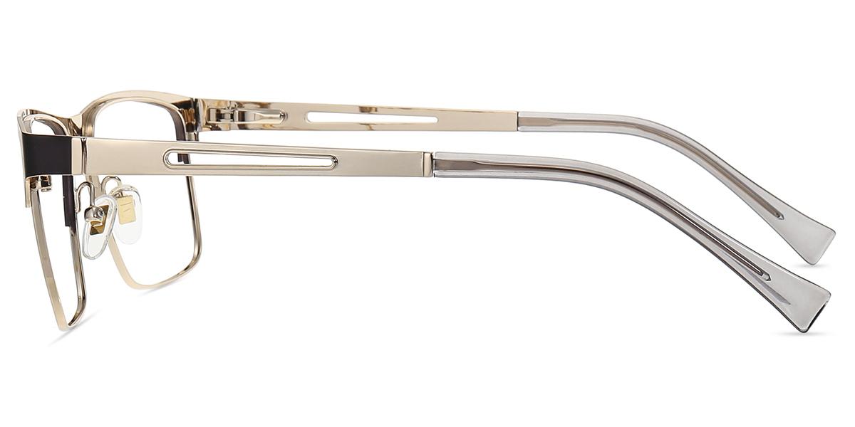Men's full frame Metal eyeglasses | Firmoo.com
