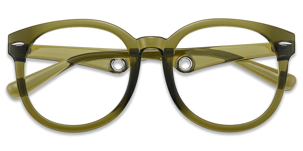 Herren Brillen TR50591 | Schwarz Tr Groß Rund Fassung | Firmoo DE