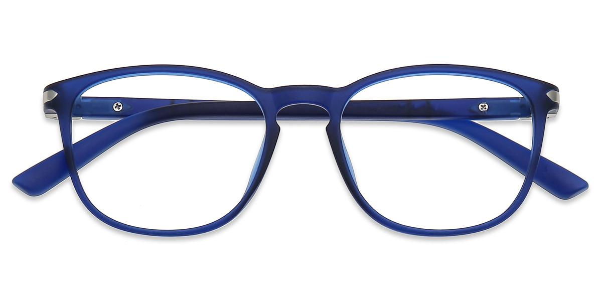 Gafas Graduadas Hombre TR80724 | Gafas De Pasta Mates,Azules Con ...