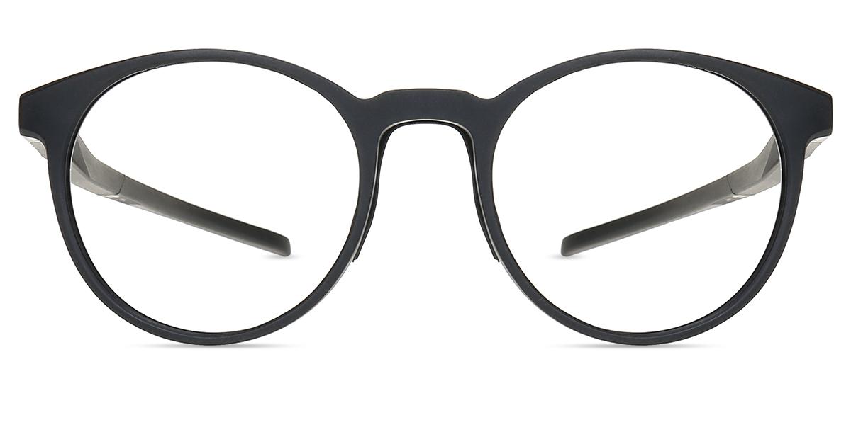 Unisex Brillen TR36058 | Matt,Schwarz Tr Mittel Rund Fassung | Firmoo DE