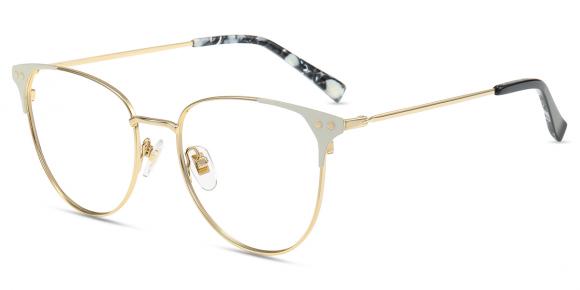 Women's full frame Metal eyeglasses | Firmoo.com