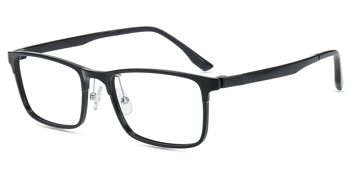 Unisex Glasses Medium UL21983 | Black ULTEM Rectangle Frame | Firmoo UK